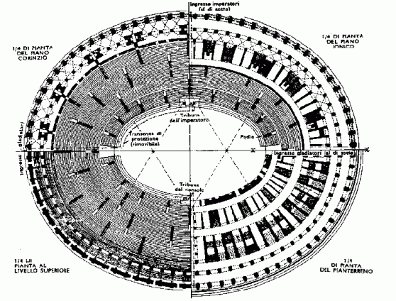 El Coliseo romano, una de las siete maravillas del mundo moderno ...