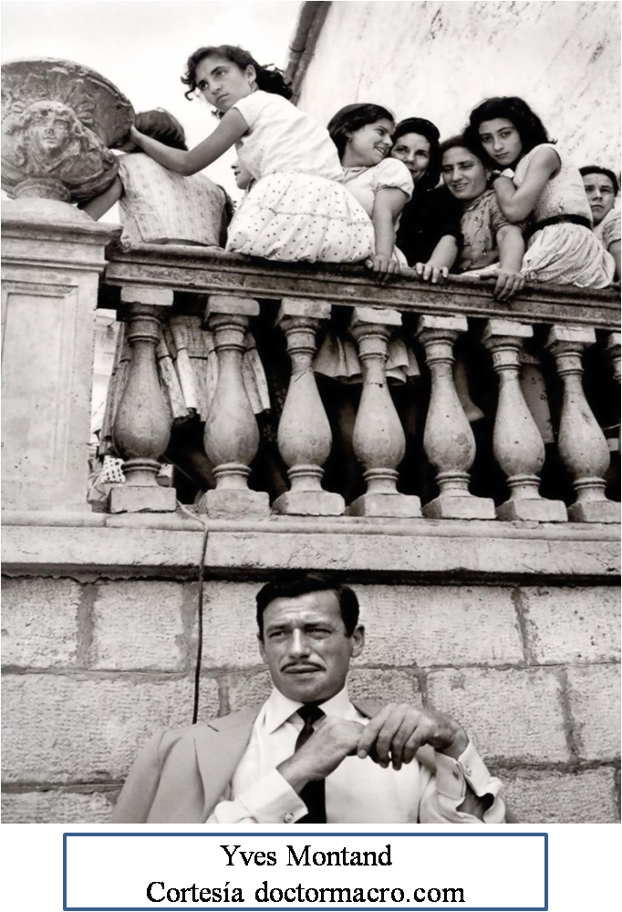 Ivo italiano, luego Yves, Cantante-Actor Francés – deportescineyotros